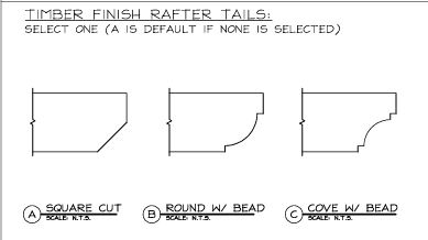 The Wonderful Details in a Timbercraft Timber Frame- Rafter Tails ...
